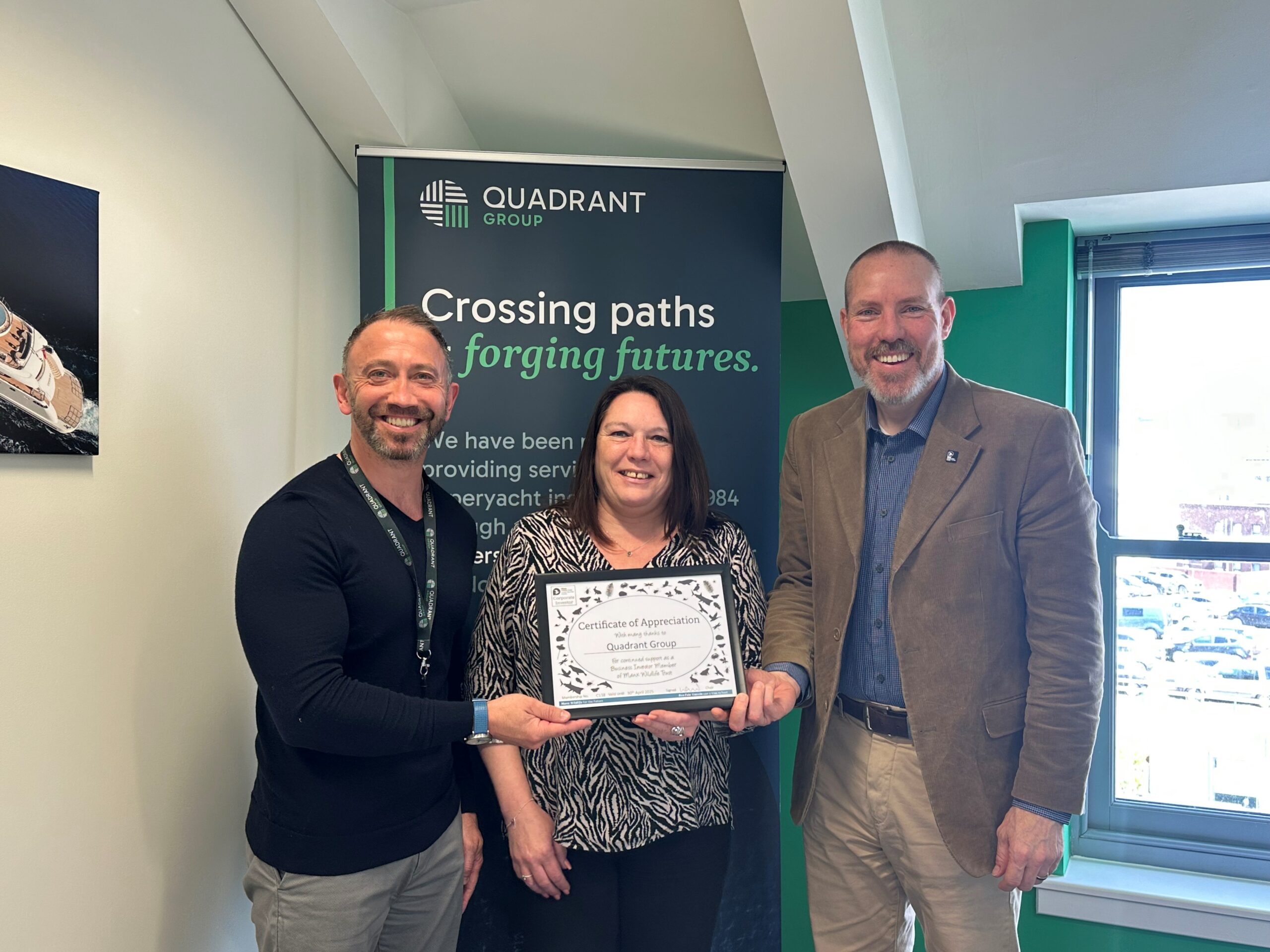 Joining Forces for Nature: Quadrant Group teams up with the Manx Wildlife Trust! - Quadrant